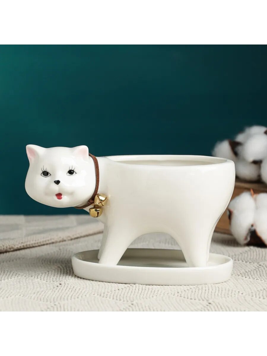 Горшок "Кошка" — фото 1