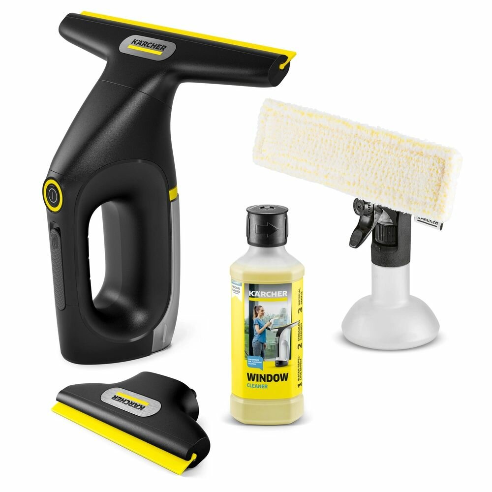 Стеклоочиститель аккумуляторный Karcher 1.633-676.0 WV 2 Universal Precision+ Black *EU