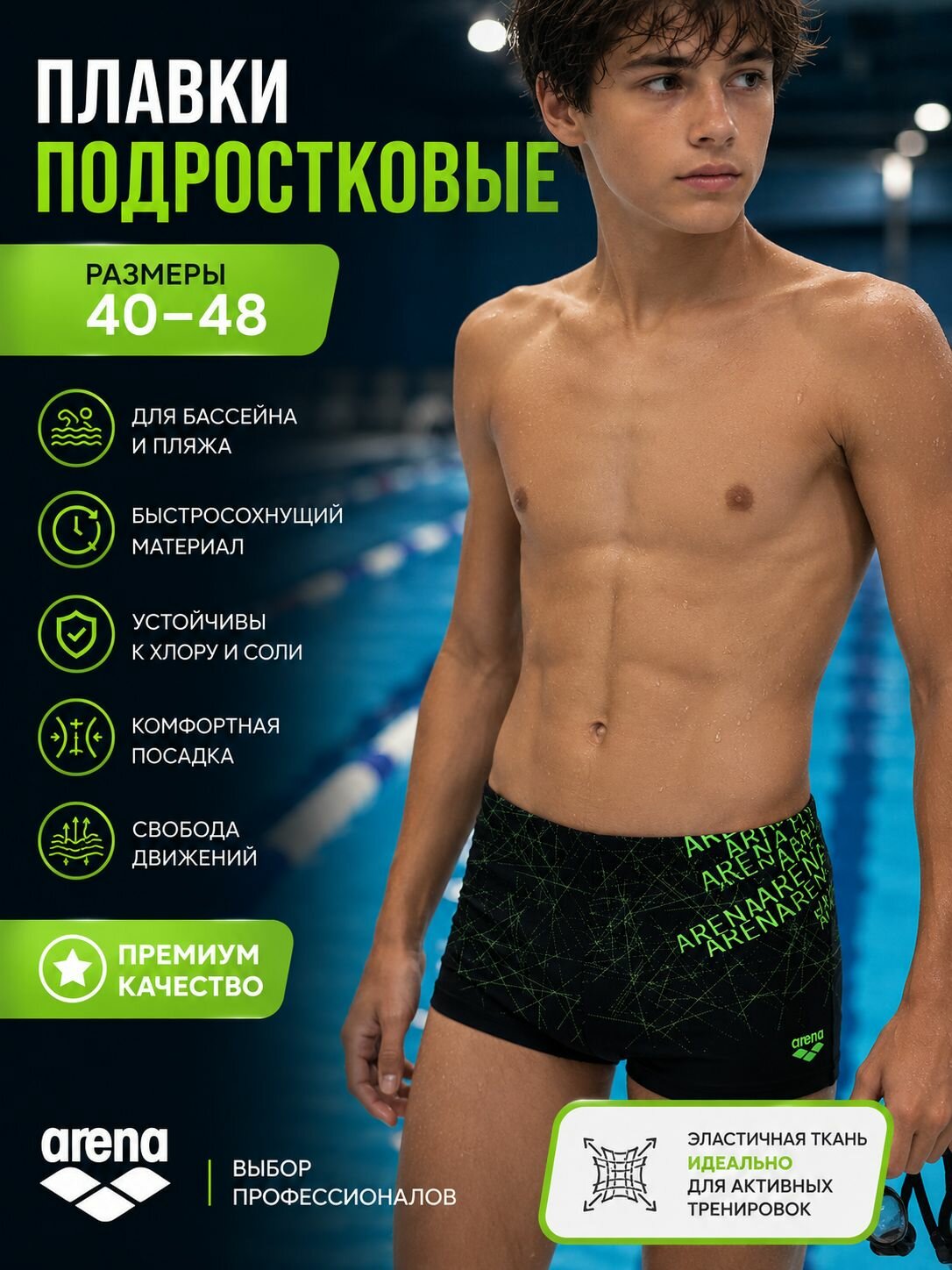 Плавки arena Базовая коллекция