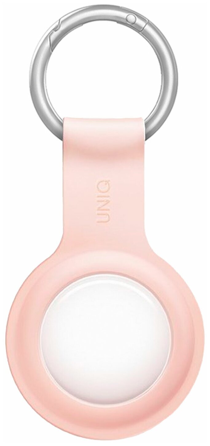 Uniq для Apple AirTag чехол Lino Liquid silicone Pink