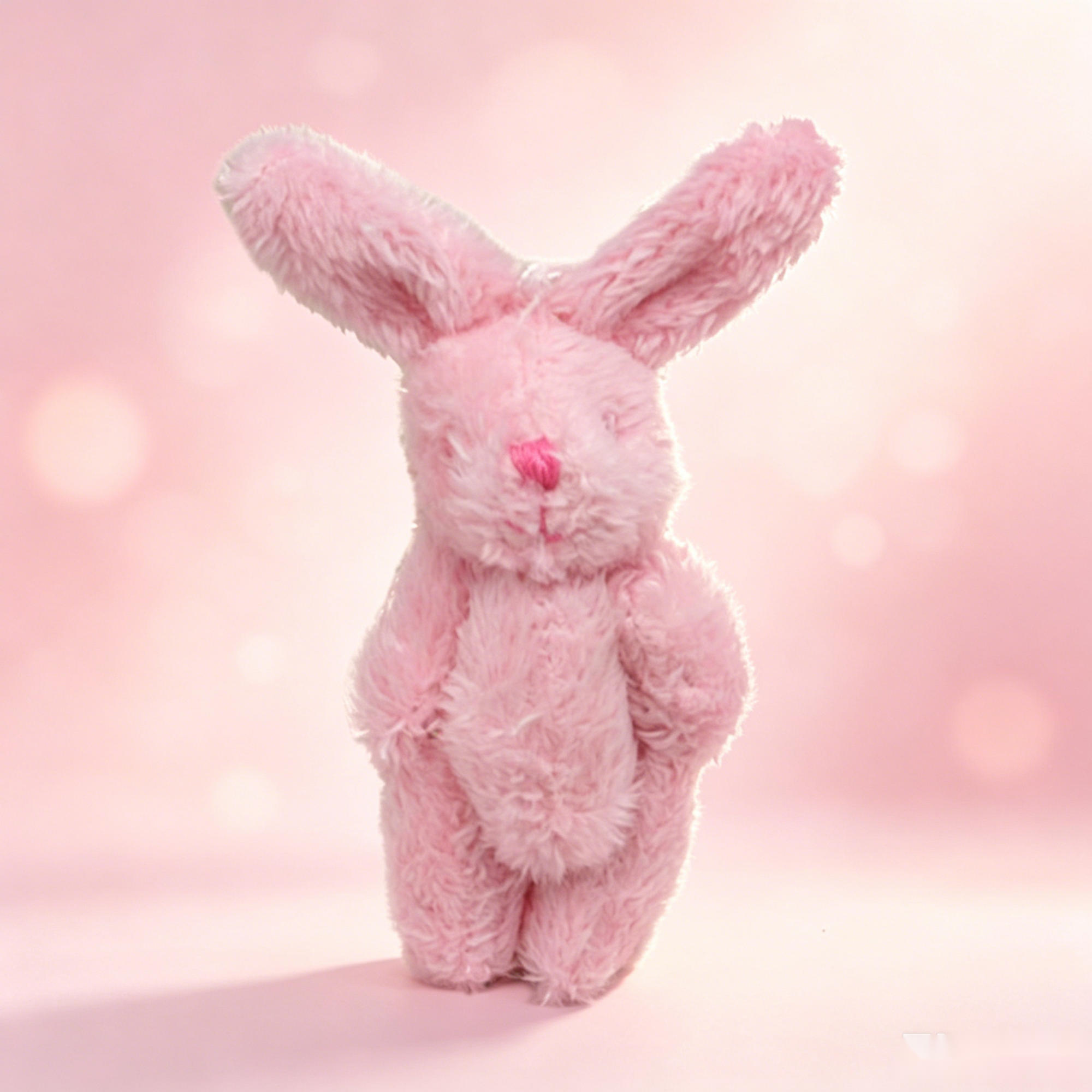 Миниатюрный плюшевый кролик для куклы из мягкого полипропиленового хлопка Мини-совместный кролик для Key Chai