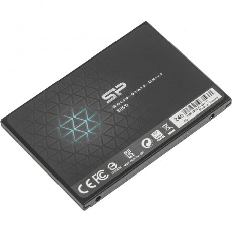 Накопитель SSD Silicon Power Slim S55 240Gb (SP240GBSS3S55S25)