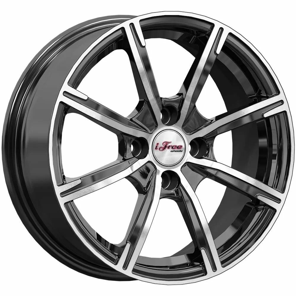 Диск колесный Калибр (КС1117-00) 6x15 ЕТ 33 4x98 58.5 Блэк Джек, арт.905800