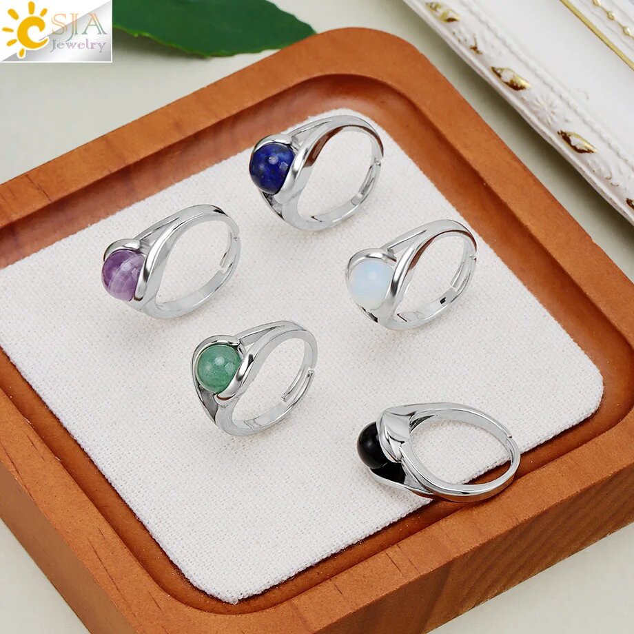 Кольцо CSJA Jewelry, ширина 14 мм, белый — фото 1