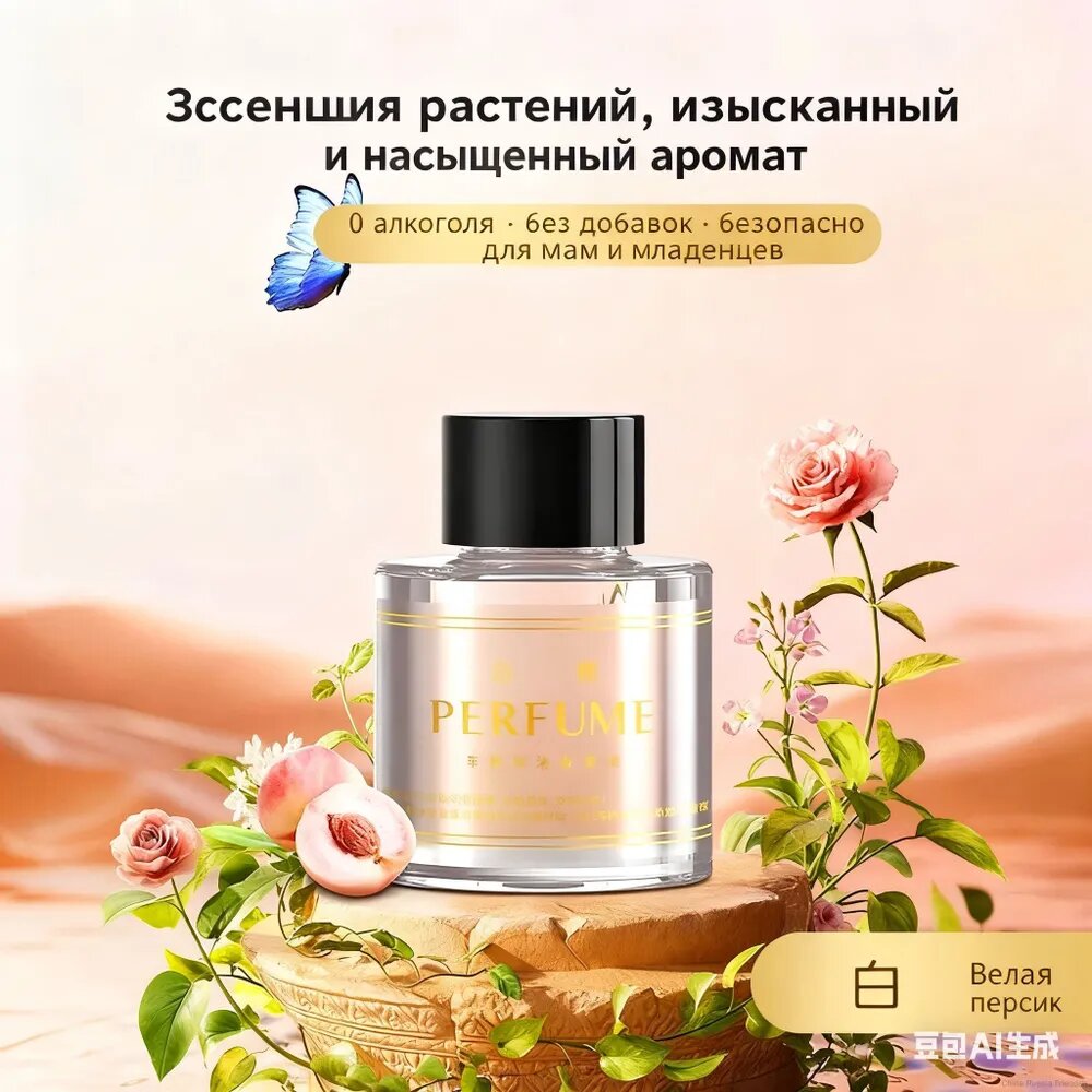 Ароматизатор автомобильный, Белый персик, 50 мл