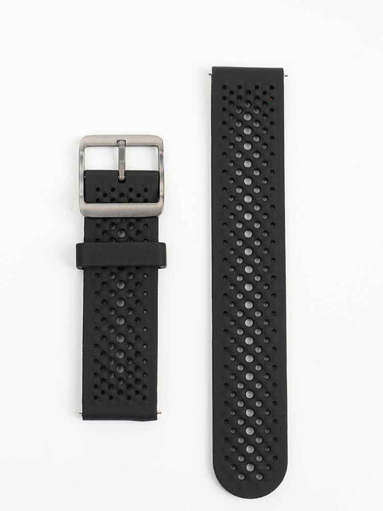 Ремешок для часов Huawei Watch 5 / GT6 / GT5 / GT4 / Ultimate 2 / Watch Buds, перфорированный спортивный дышащий, мужской, 22 мм, замена оригинальному аксессуару
