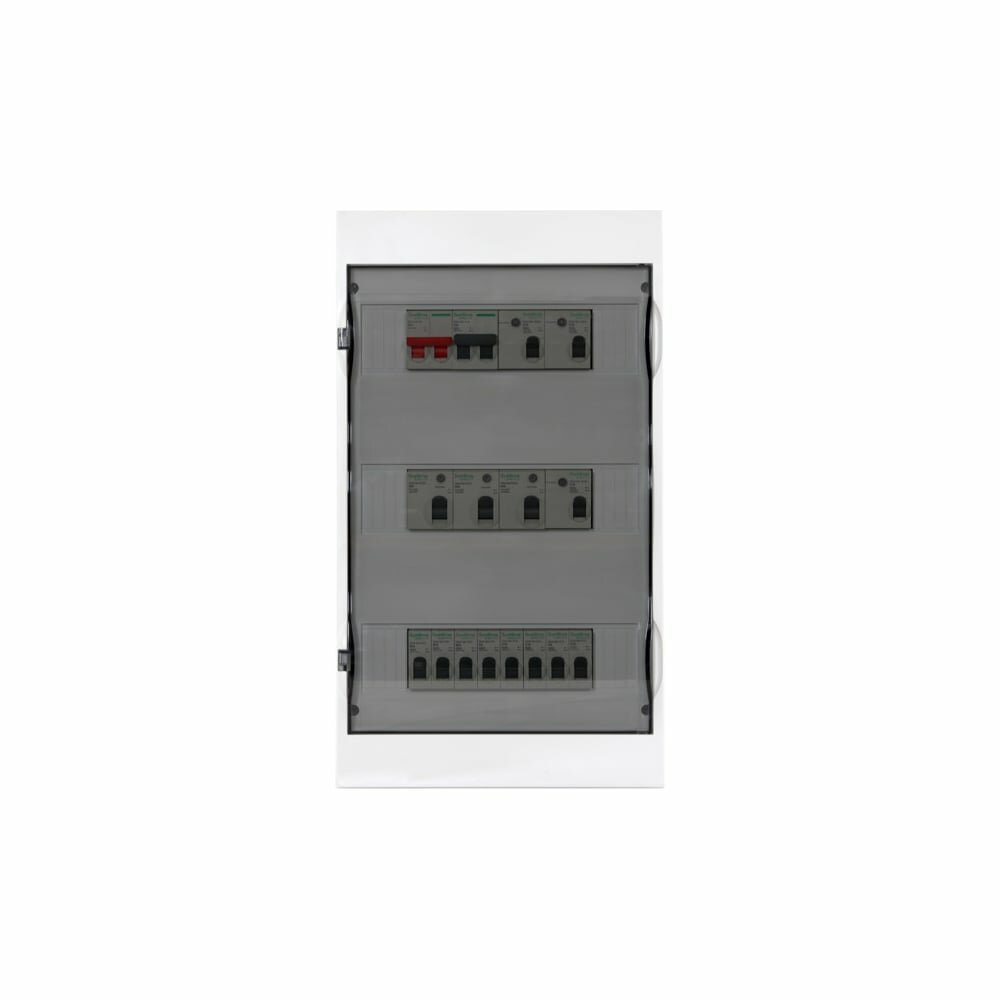 Корпус навесной с прозрачной дверцей Systeme Electric (Schneider Electric) City9 Box 3ряд/36модулей (ранее MIP12312S) EZ9E312S2SRU — фото 1