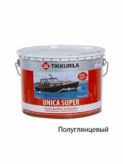 Краска Tikkurila Unika Super, 9 л, для стен и потолков