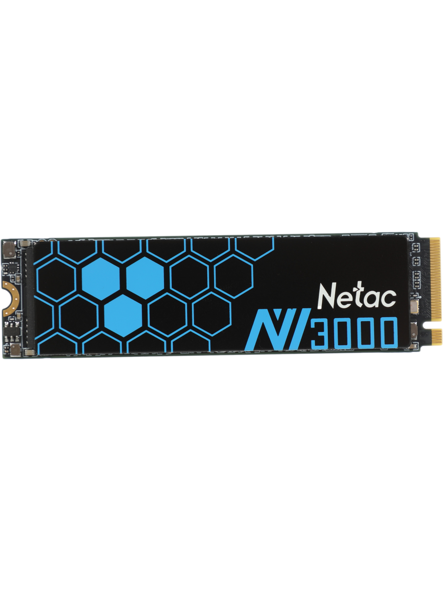 Накопитель SSD Netac NV3000 NT01NV3000-250-E4X 250 ГБ, M.2 2280, PCIe 3.0 x4, NVMe, M.2 3000 МБ/с