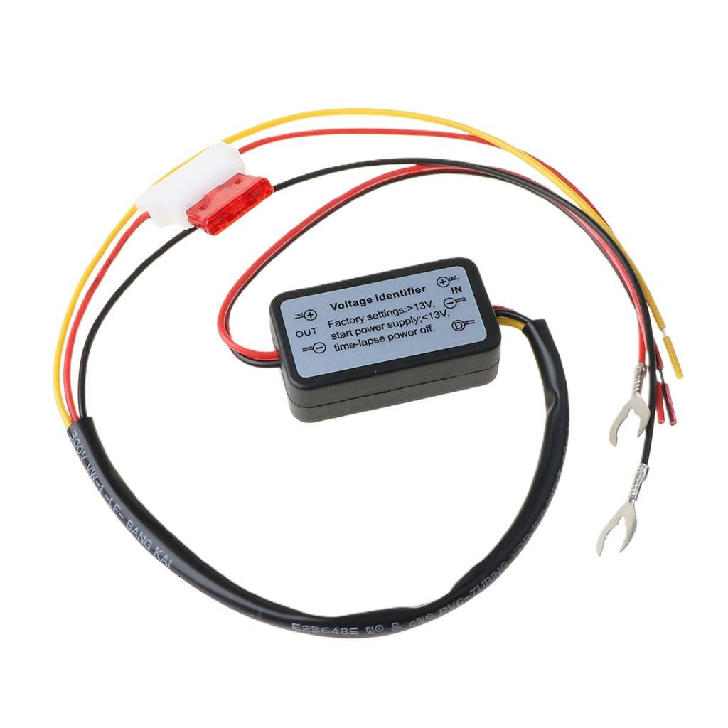 Автоматическое реле DRL для LED-ходовых огней, Черный