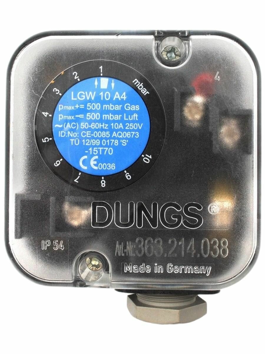 Датчик-реле давления Dungs LGW10A4 2215919