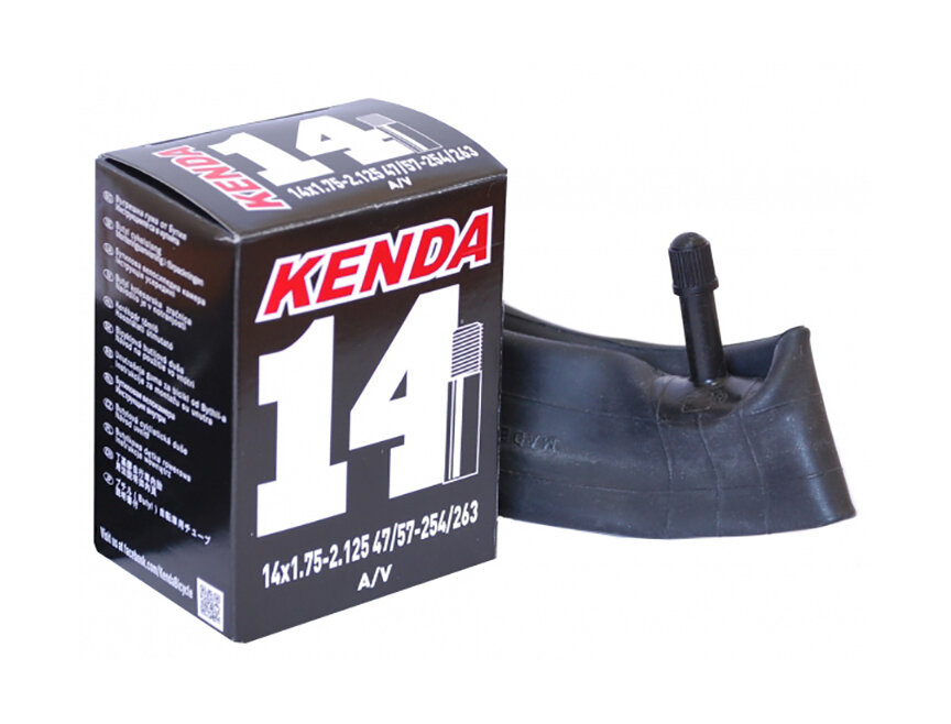 Велокамера Kenda 14x1.75-2.125" (47/57-254-263 мм) a/v