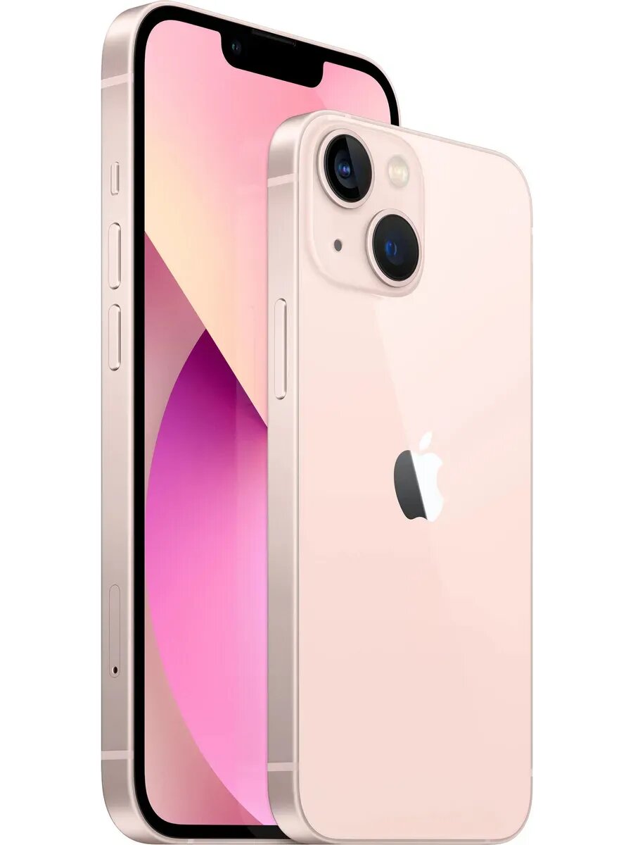 Смартфон Apple iPhone 13 128GB pink, (Nano-SIM+eSIM)，розовый/Pink