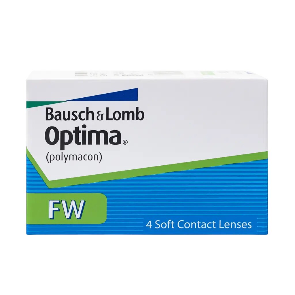 Контактные линзы Bausch+Lomb Optima FW / -2.00/8.7/14.0 на 3 месяца 4 шт