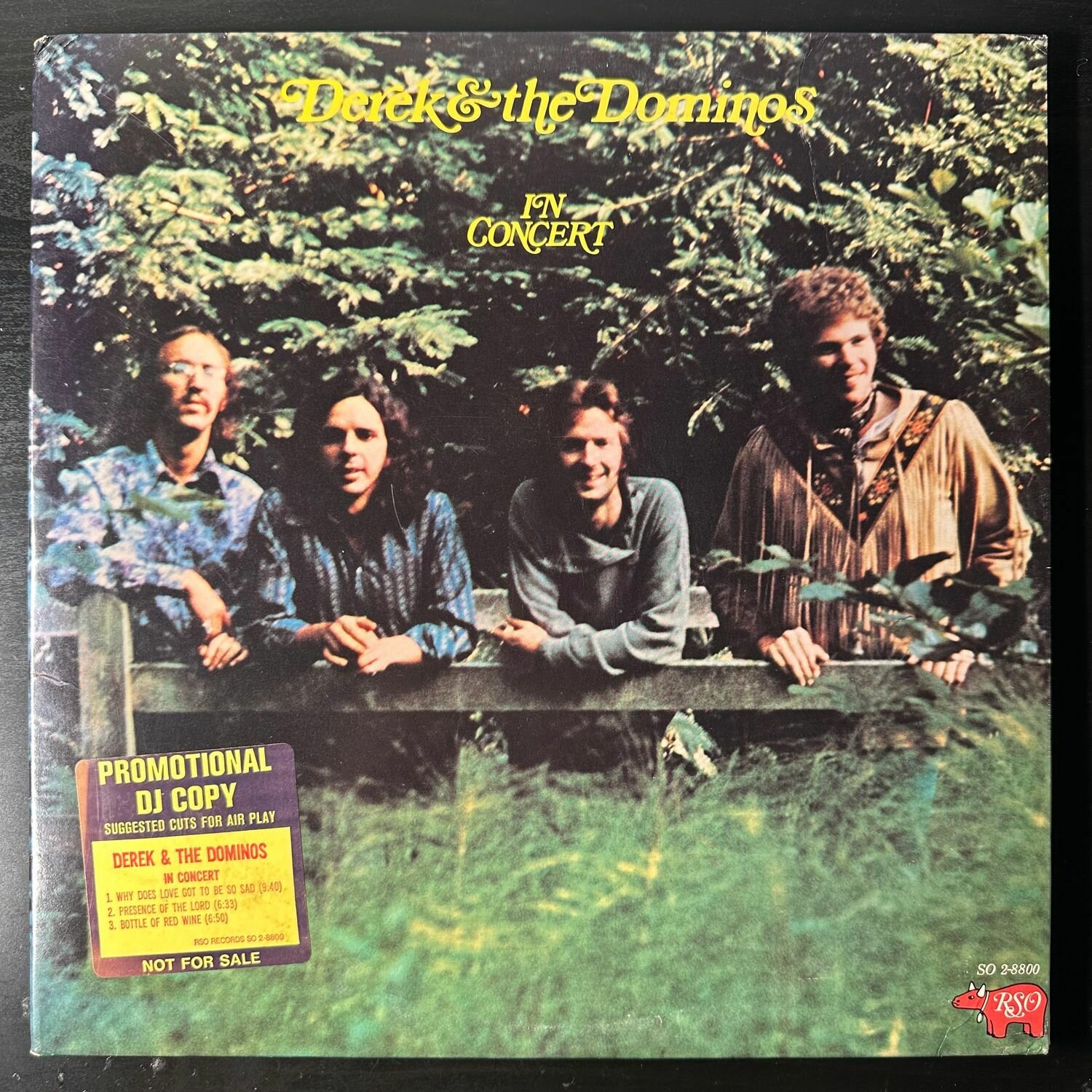 Виниловая пластинка Derek & The Dominos - In Concert 2LP (США 1973г.)