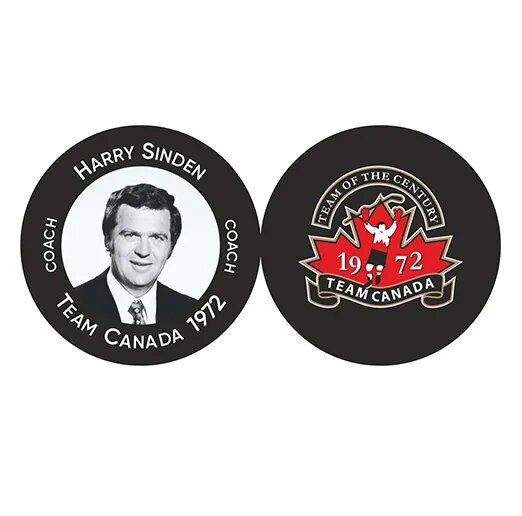 Без бренда Шайба Team Canada-USSR 1972 SINDEN 2-ст.