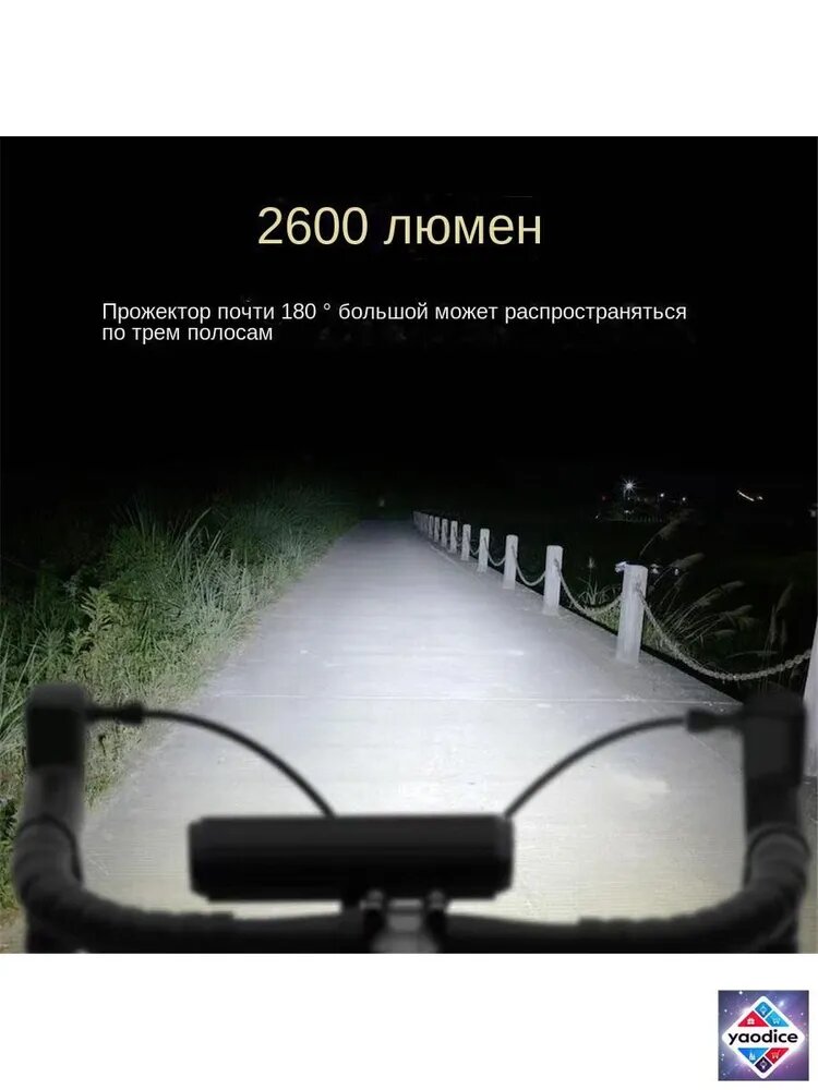 Фара передняя для велосипеда — фото 1