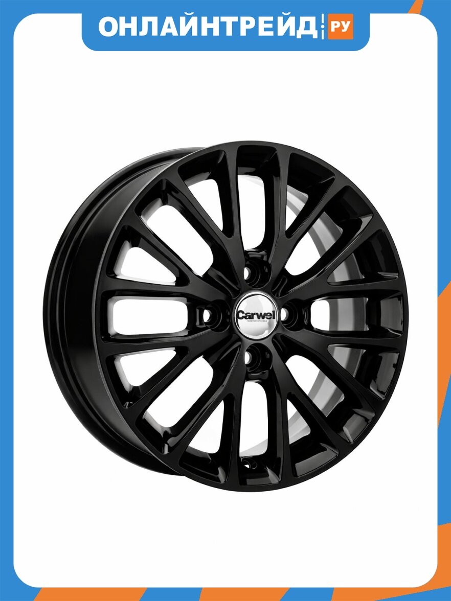 Диск Carwel Риорита 112 6x15/4x100 D54.1 ET48 BK