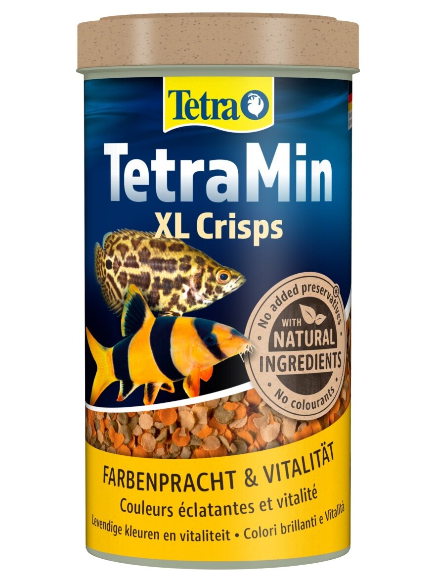 Корм основной для всех видов рыб Tetra Min Pro XL Crisps 500 мл