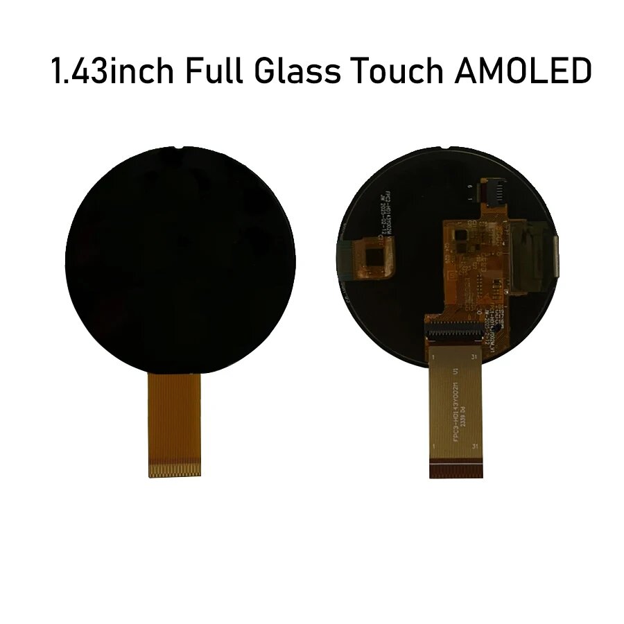 1,43-дюймовый круглой AMOLED-дисплей 466x466