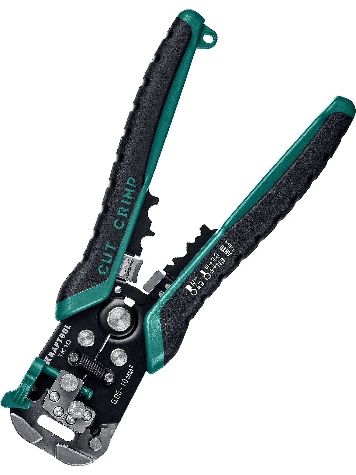 Автоматический стриппер KRAFTOOL TK-10, 0.05 - 10 мм2