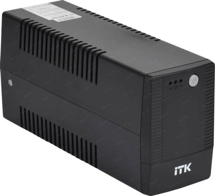 Источник бесперебойного питания ITK Electra EST-1000VA-1-001-S-L 600Вт 1000ВА черный