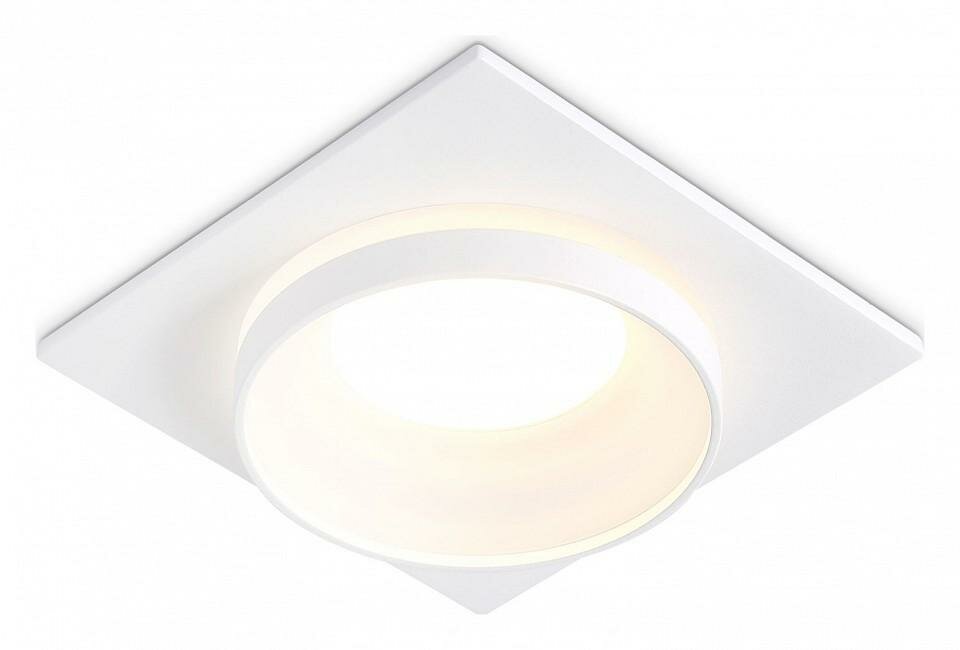 Встраиваемый светильник Ambrella Light TN TN30709 цвет плафона подвески Белый, цвет арматуры Белый