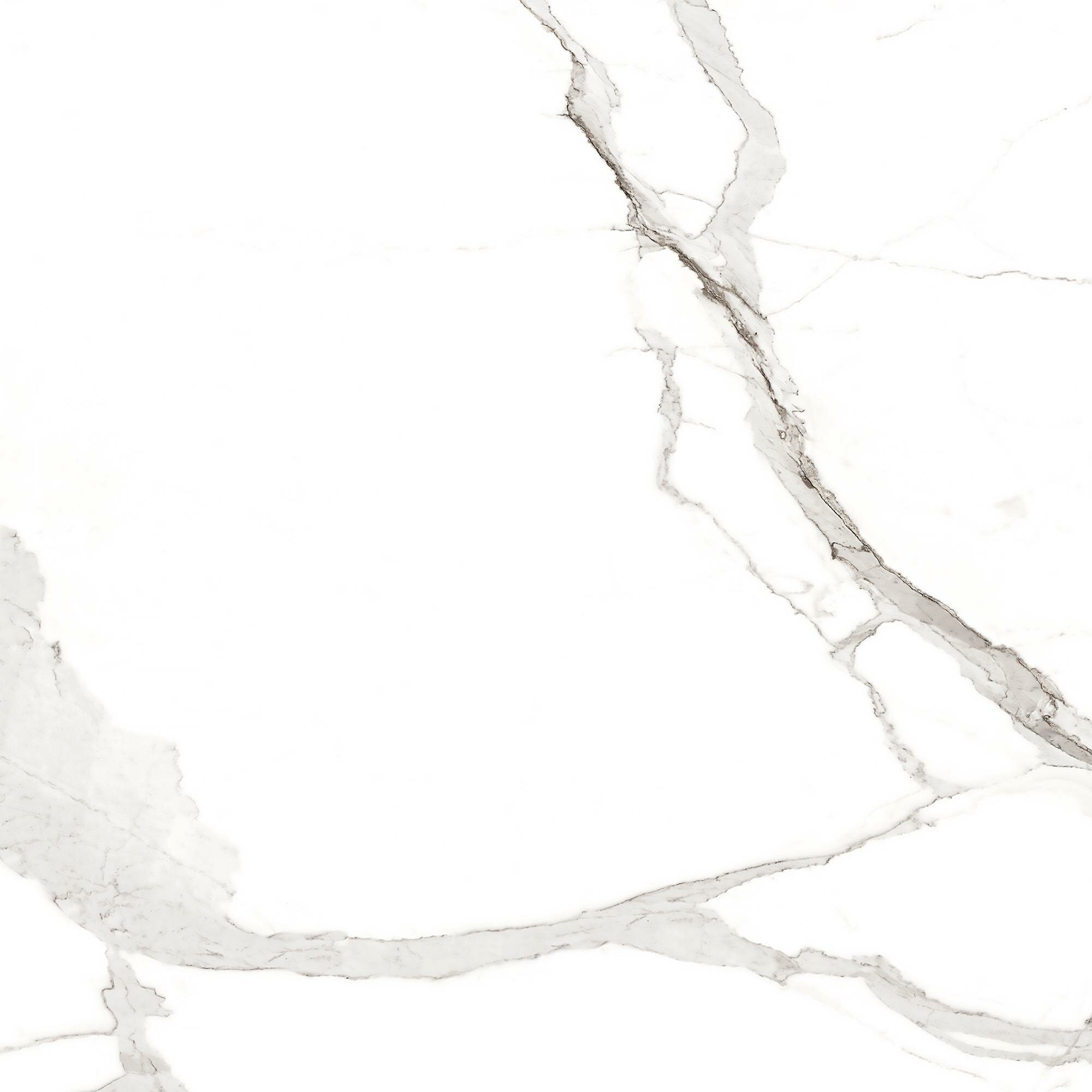 Керамогранит Arcadia Ceramica Statuario Mires FP1012-A белый полированный 60х60 см