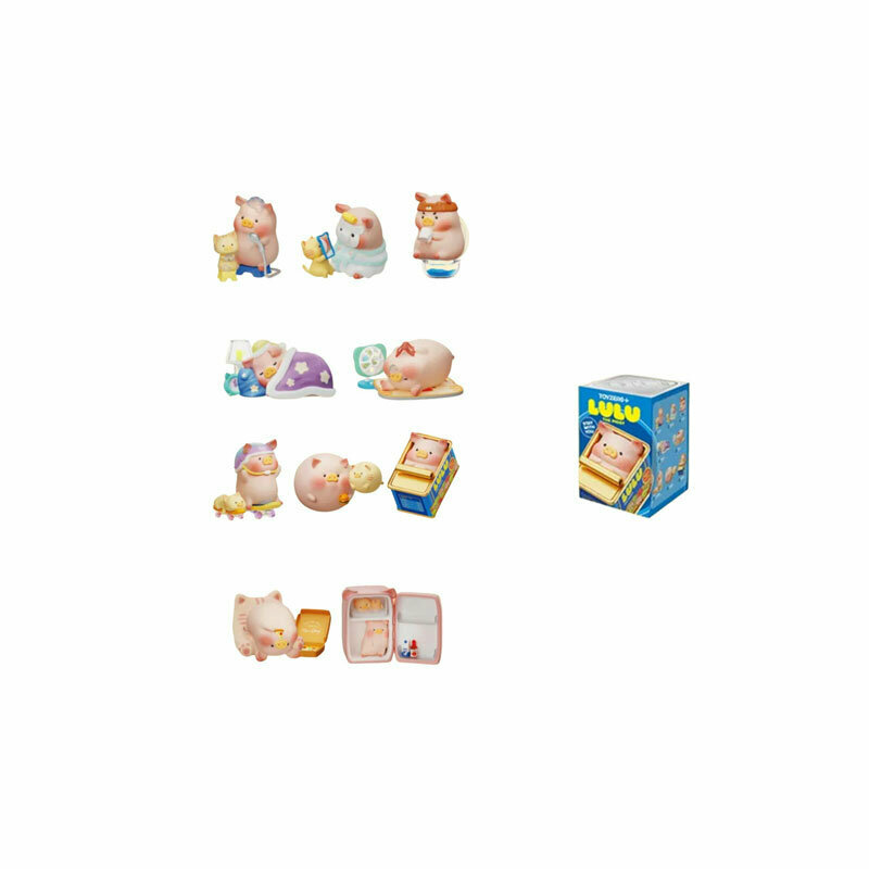 Набор фигурок 52TOYS Lulu The Piggy "Время уюта дома", Single Mystery Box (Random Pick)