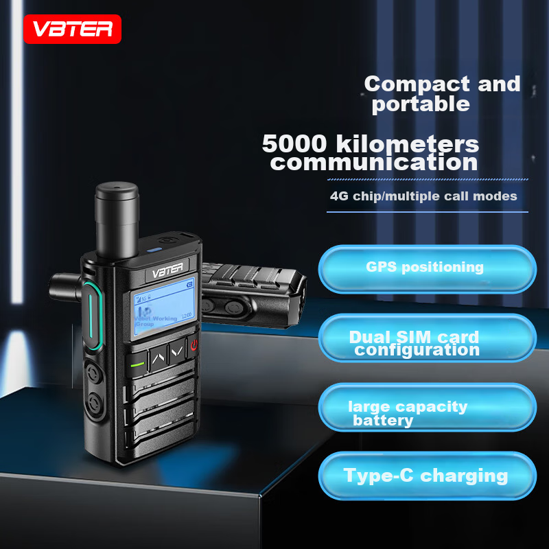 Weibeite WBT-6.0CC Elite Публичная Радиостанция с охватом 5000 км, 4G/5G связь для строительства и гостеприимства на
