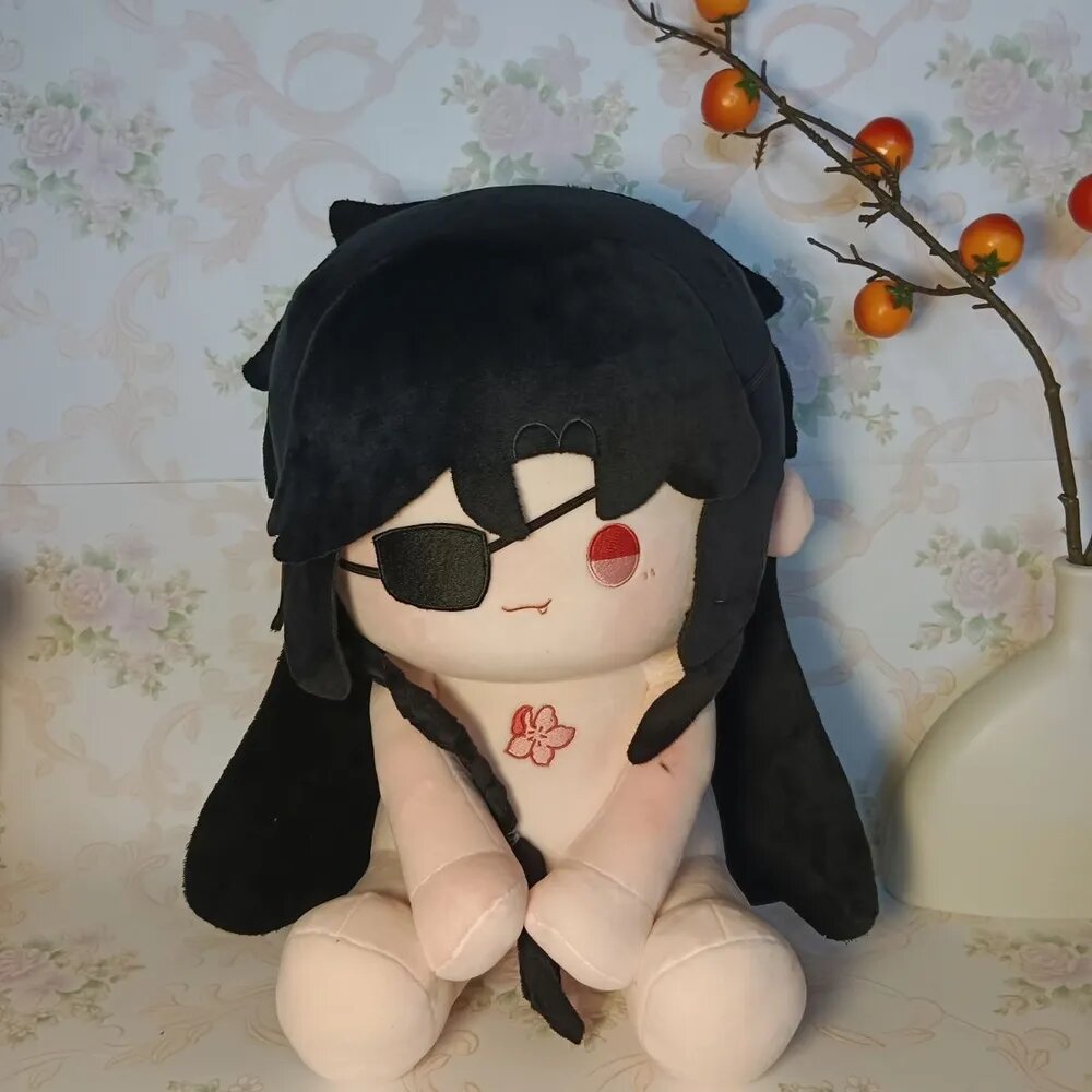 Игрушка мягкая аниме Благословение небожителей Хуа Чэн ; Heaven Official Blessing Tian Guan Ci Fu Hua Cheng мягкая игрушка антистресс 40CM