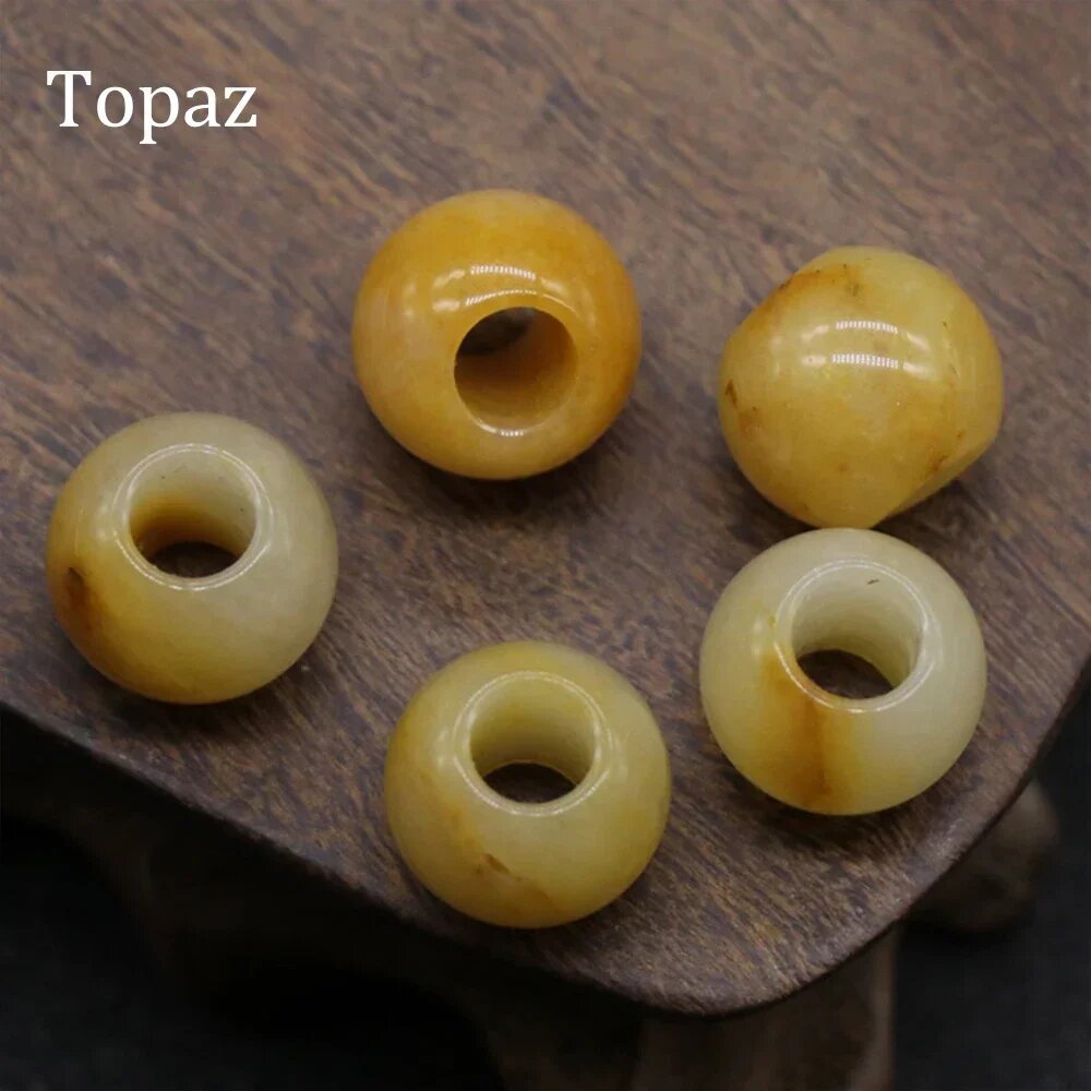Натуральные бусины топаз 5x12 мм 5 шт. Topaz