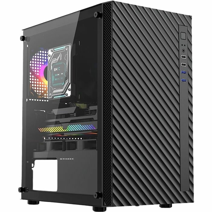 Корпус компьютерный Accord ACC-508 Mini Tower чёрный