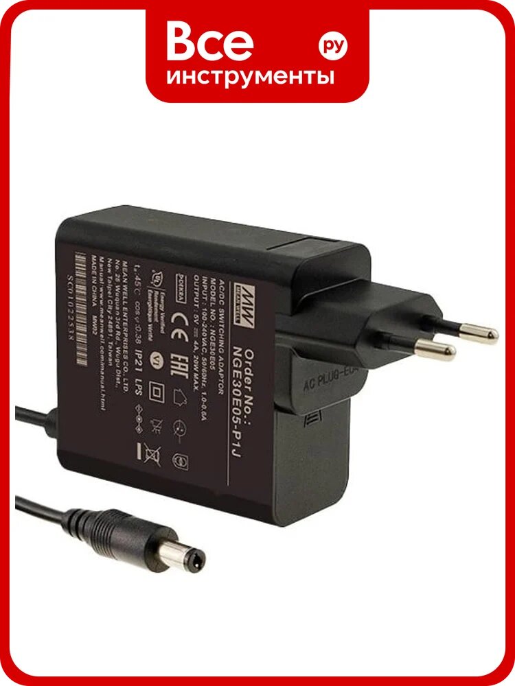 Источник питания Mean Well AC-DC NGE30E12-P1J Т03757084