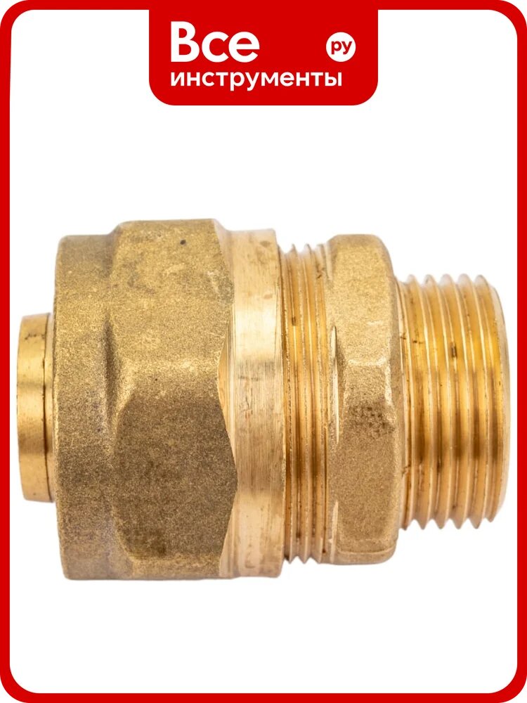 Переходник с наружной резьбой STOUT SFS-0001-003426 3/4x26 для металлопластиковых труб RG008S9DI9G9DN, винтовой