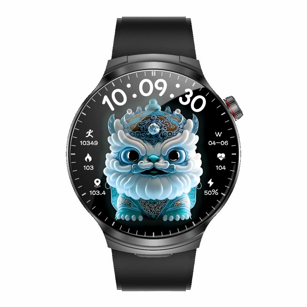 Rainbuvvy T100 Встроенные наушники TWS с экраном диагональю 1,85 дюйма и беспроводными наушниками Blutooth
