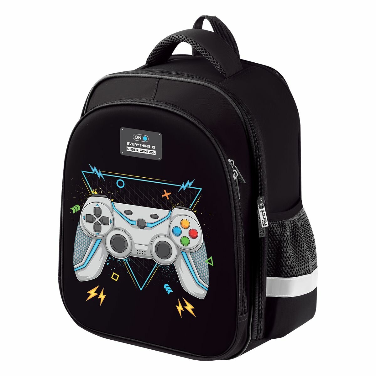 Ранец школьный Forst School Light "Computer games" 35x29x12см, 2 отделения, 2 кармана, анатомическая спинка (AB_SL67537)