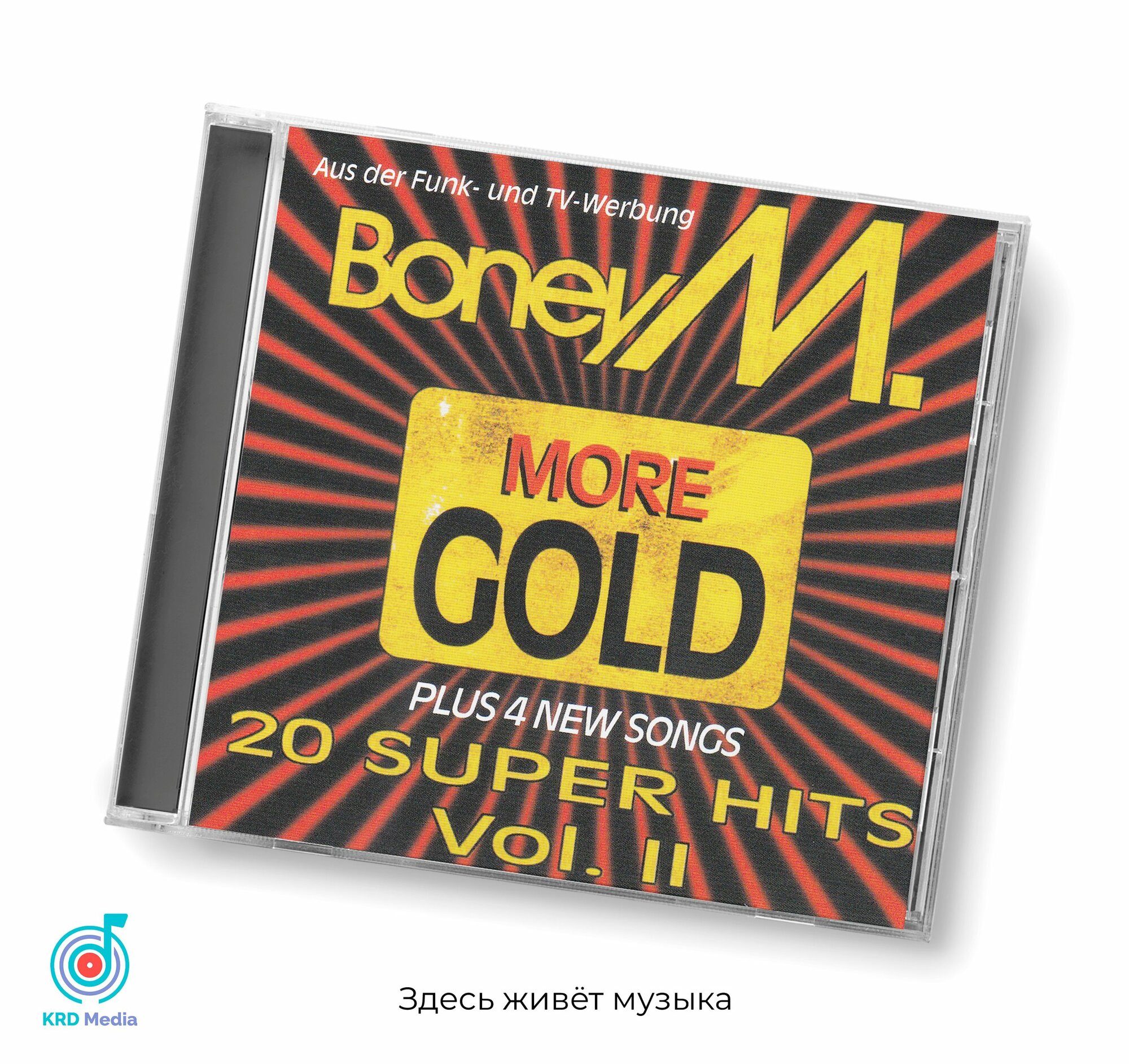 Boney M - More Gold. 20 Super Hits Vol. II, 1993, 8-page, CD-Аудио