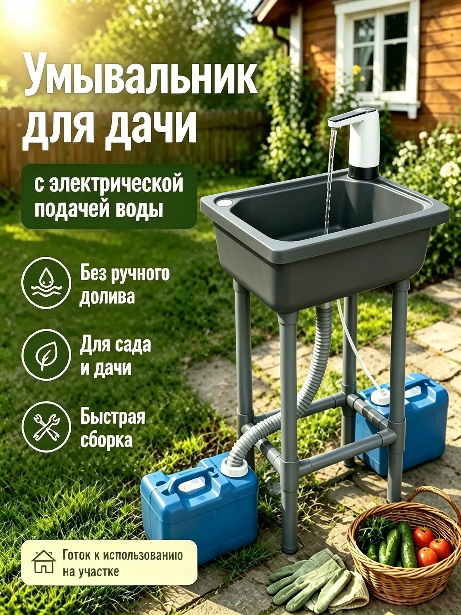 Умывальник для дачи,20л