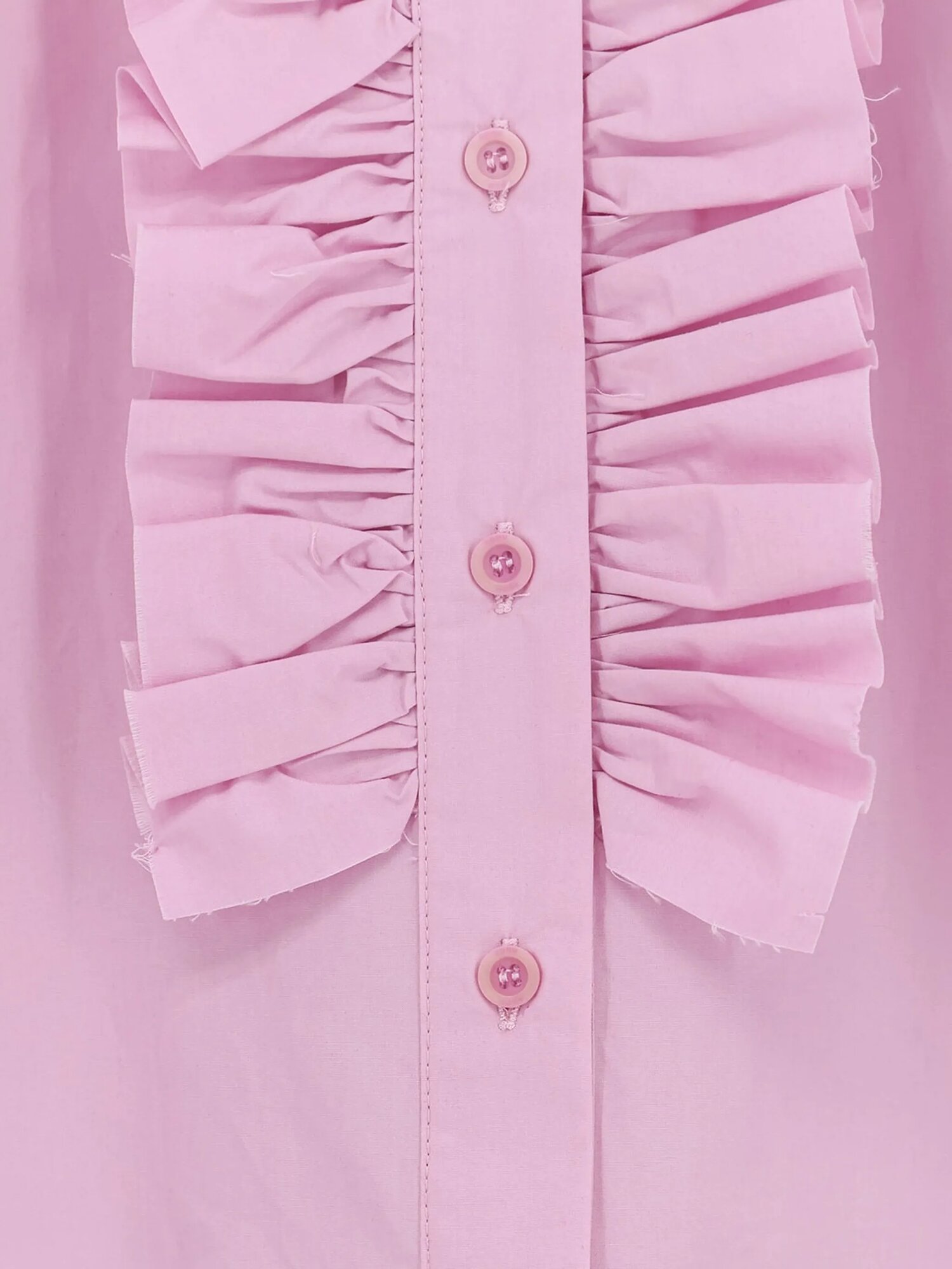 Рубашка Nude Ruffled-trim cotton shirt, размер 44 — фото 1