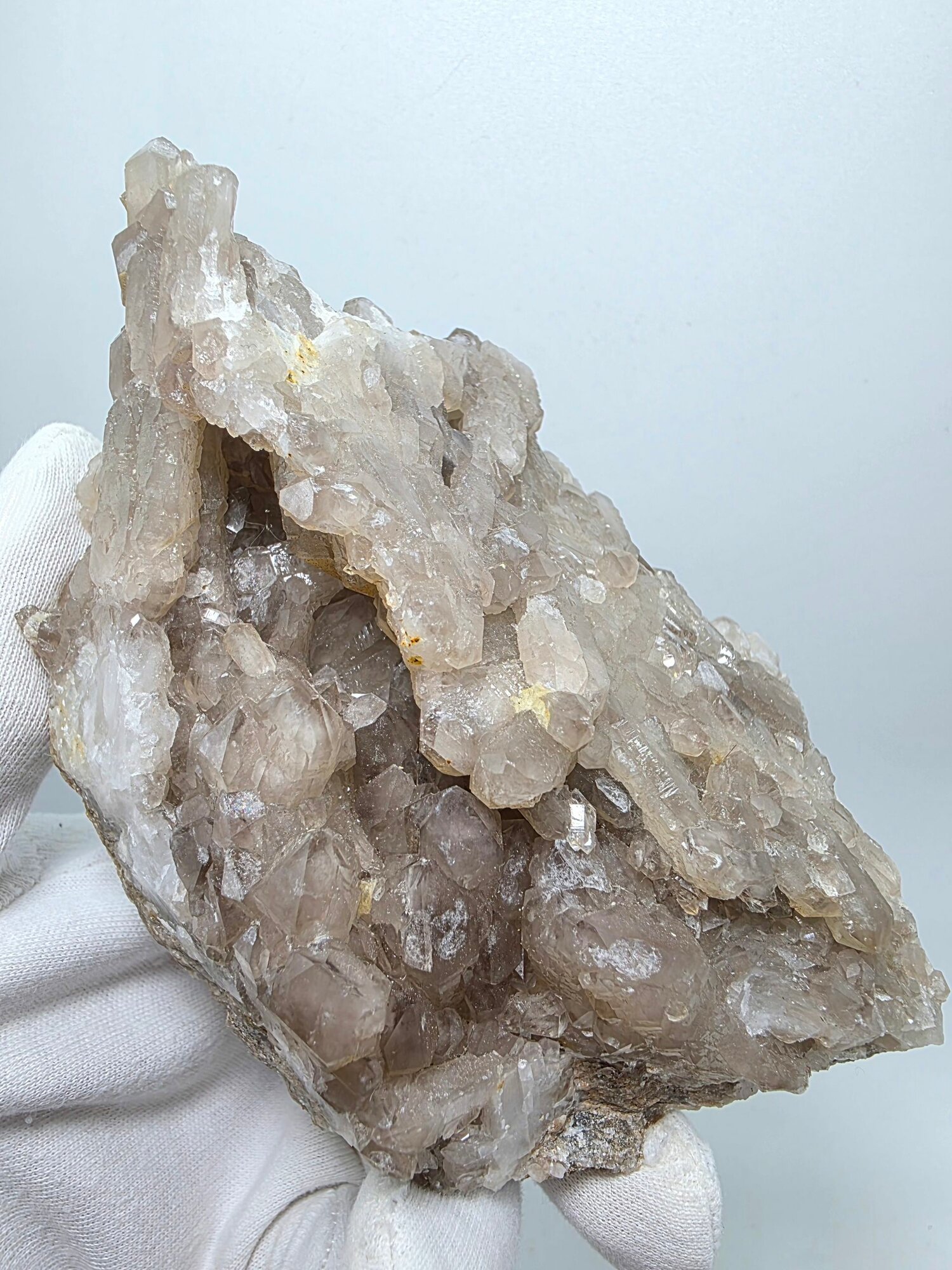 Друза кварца 134 мм, 499 г.