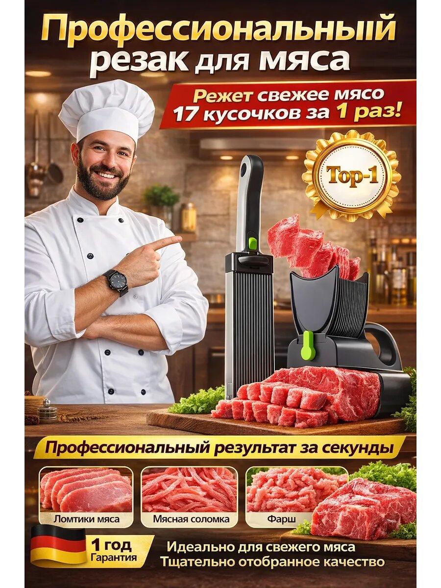 Мясорезка слайсер для овощей и мяса ручной