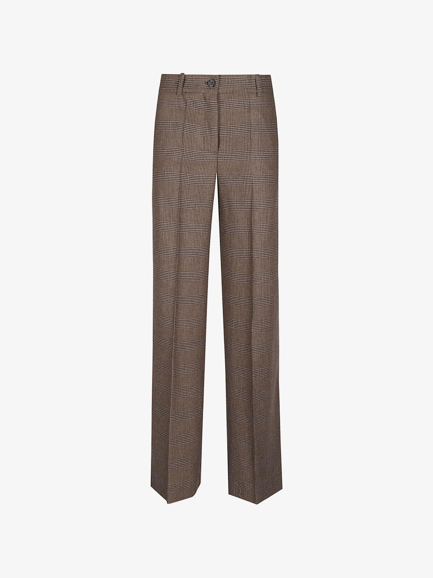 Брюки Checked tailored trousers