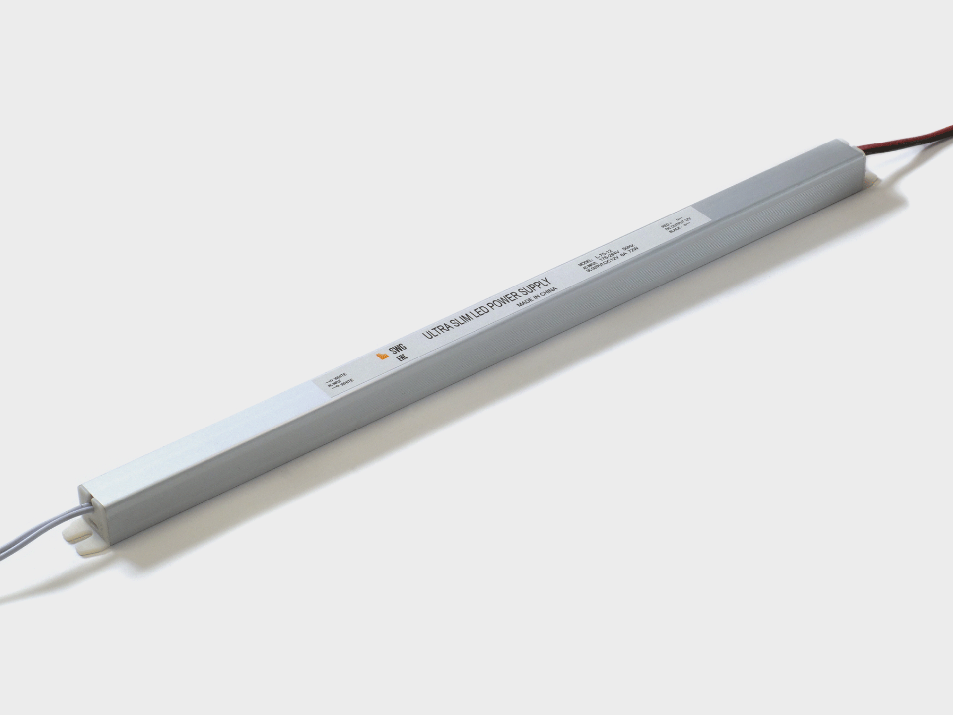 Блок питания сверхтонкий, 75 W, 12V, L-75-12