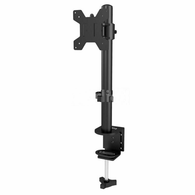 Кронштейн для мониторов ЖК Buro M061 черный 15"-32" макс.8кг крепление к столешнице поворот и наклон