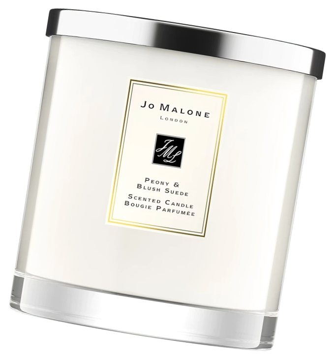 Свеча для женщин Jo Malone Peony Blush Suede 2500 гр - Джо Малон Пион Румяна Замша парфюмированная