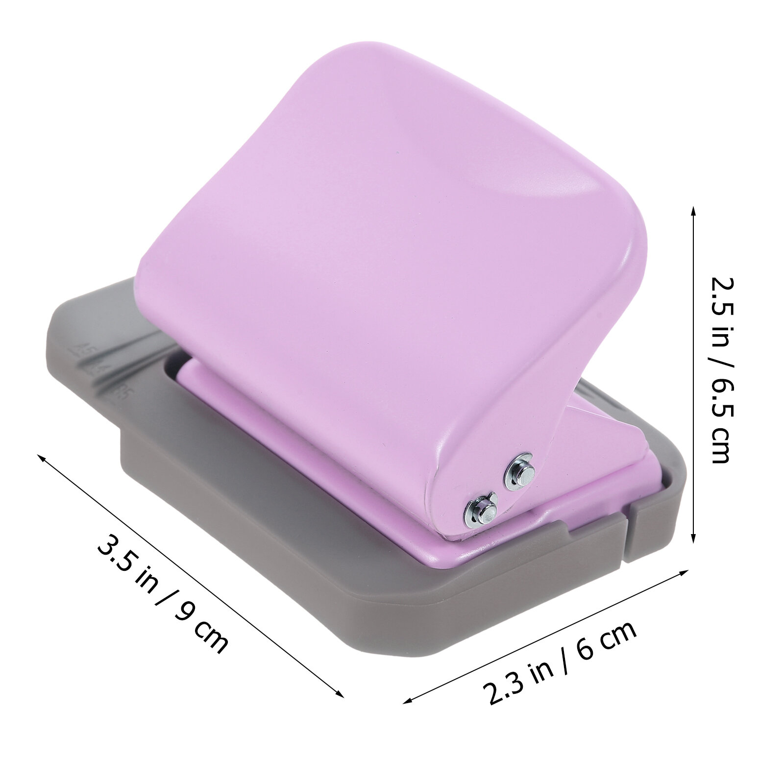 Профессиональный Нож Для Бумаги С 6 Отверстиями Для Офиса И Дома 9X6.5Cm