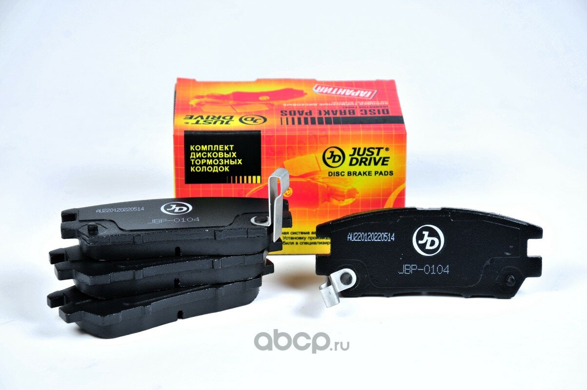 Колодки тормозные дисковые Jd JBP0104