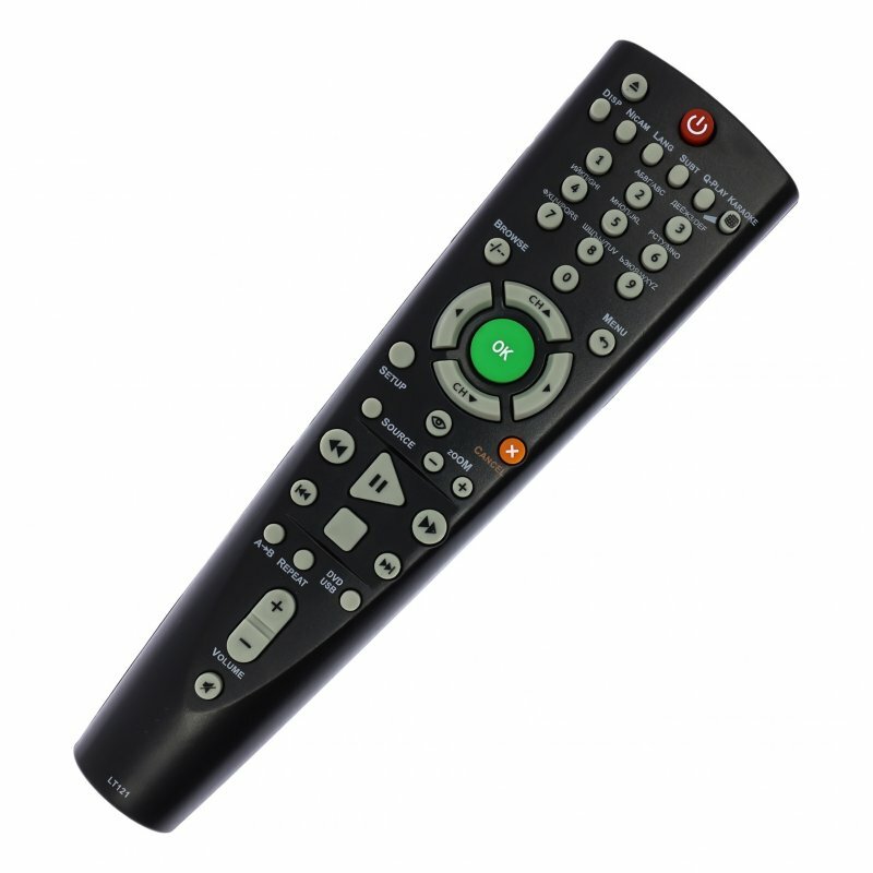 Пульт универсальный Huayu для BBK DVD+TV / RC1524 / RC1951 и др. LT121