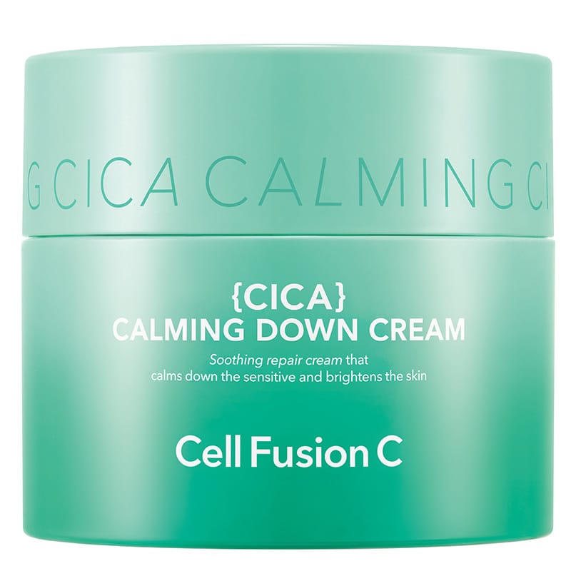 Крем для ухода за кожей Cell Fusion C Cica Calming Down Cream Успокаивающий крем обеспечивает мгновенное облегчение и уменьшение раздражений 50 мл